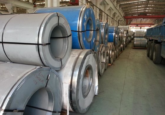 Customized Stainless Steel Hot Rolled Coil Steel , 304 304L Stainless Steel Coil