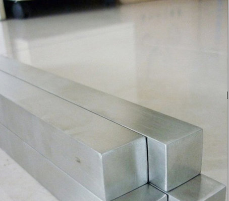 60mm X 60mm 321 Stainless Steel Square Bar Hairline / Glossy Smooth Surface Finish