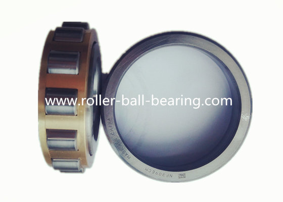 Cylindrical Roller Bearing P5 Standard with Both Guard In Inner Ring Copper Cage 40*100*25