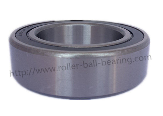 Chrome Steel 63010 GCr15 Deep Groove Ball Bearing for Food Machinery / Medical Devices , 50*80*23mm