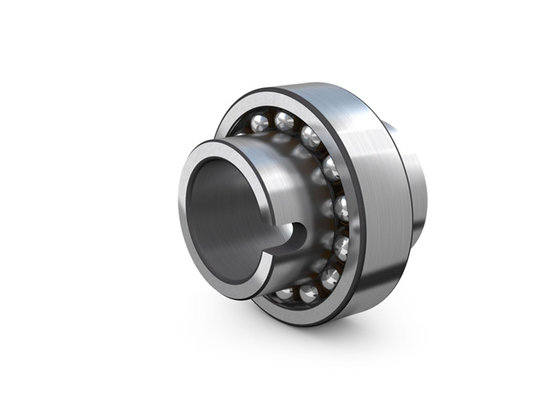 Extended inner ring Two Sides Sealed Without Cage Self Aligning Ball Bearing