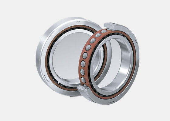 P5 Precision Single Row Nylon Cage Bearing Steel Angular Contact Ball Bearing