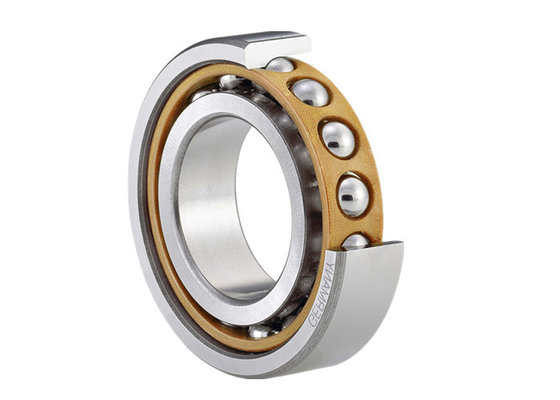 Three Joint Bearing Steel P6 Precise Single Row Angular Contact Bearing