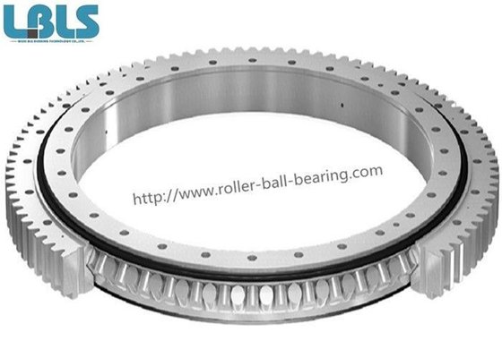 Rolling Slewing Bearing JB/T 10471-2004 for Port Machinery , 318.6x171x40mm