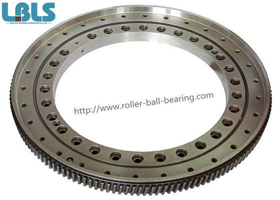 Rolling Slewing Bearing JB/T 10471-2004 for Port Machinery , 318.6x171x40mm