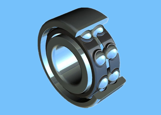 Rubber Cage Double Row Auto Hub Angular Contact Ball Bearing Long Life