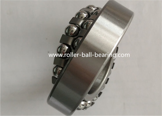 Automobile Motorcycle Self Aligning Ball Bearing Double Row Steel Material