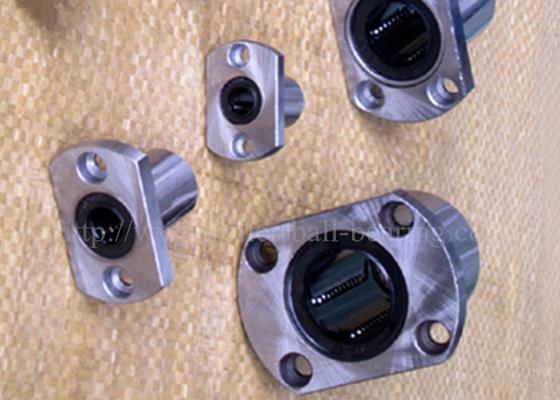 Chrome Steel Sliding Bearing , LMF12 Linear High Precision Bearing