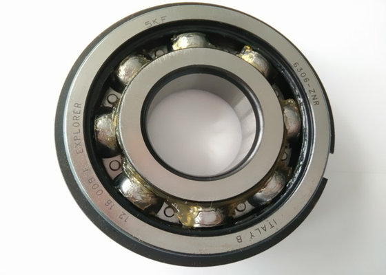 Pressed Steel Cage FAG Deep Groove Ball Bearings C3 Radial Clearance 62306EE