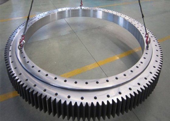 GCR15 / 50Mn Cross Roller Slewing Bearing for Tower Crane / Wind turbines