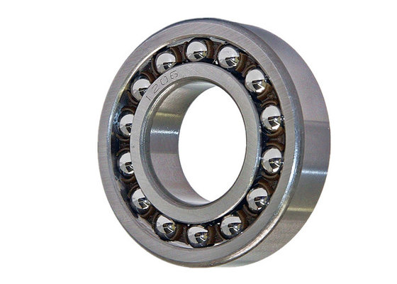 Stainless Steel Cylindrical Bore Steel Cage Self Aligning Ball Bearing 30*62*16