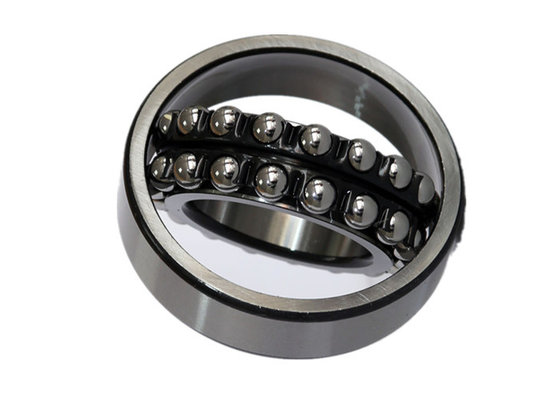 Steel Cylindrical Bore Self Aligning Ball Bearing 75*160*37 P6 Precision