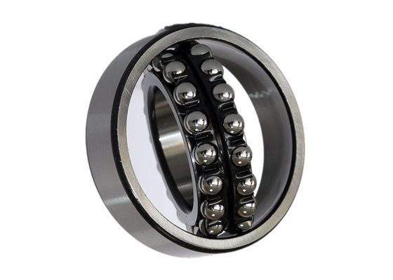 P6 Precision Steel Cylindrical Bore Self Aligning Ball Bearing Without Cage