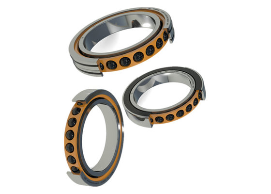 Inner Ring Seperable Nylon Cage P6 Precision Bearing Steel Angular Contact Ball Bearing
