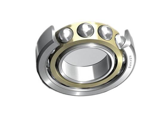 Four Point Nylon Cage Contact Angular Contact Ball Bearing Single Row
