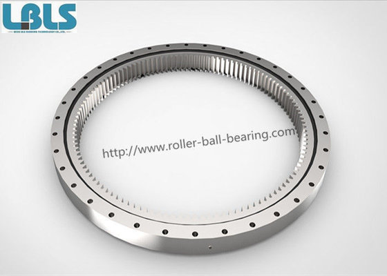Rolling Slewing Bearing JB/T 10471-2004 for Port Machinery , 318.6x171x40mm