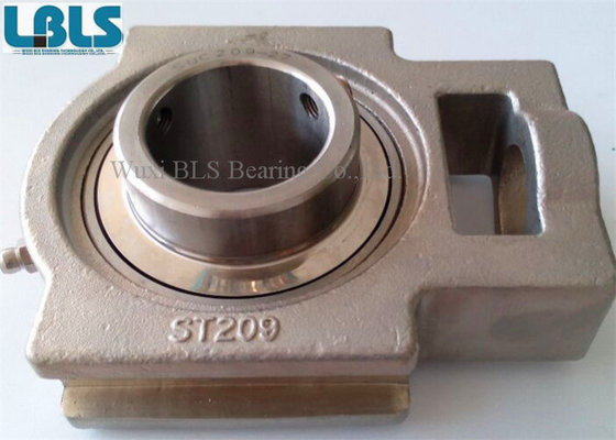 OEM Stainless Steel Pillow Block Bearing / Insert Bearing Units With Take - Up Housing SUCT209