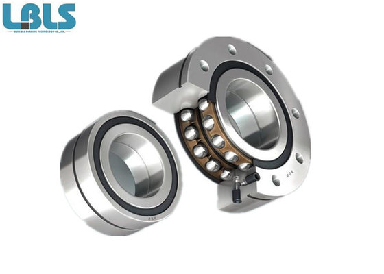 7300ADLA+QJ300ADL Alloy Steel Cage Double Row Angular Contact Ball Bearing P5 Precision