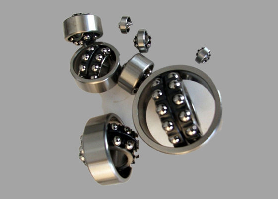 Stainless Steel Cylindrical Bore Steel Cage Self Aligning Ball Bearing 10*30*9