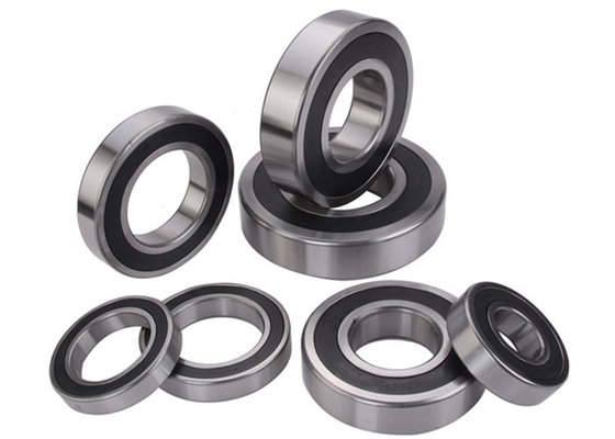 High Speed 6203 High Precision Open Type Deep Groove Ball Bearing for Machinery , 17x40x12mm