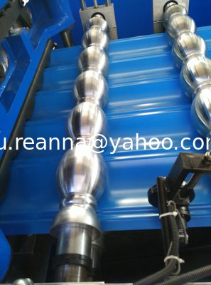 Aluminium Roofing Tile Roll Forming Machine corrugated sheet forming machine glazed tile roll forming machine