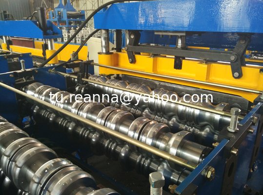 27-190-950 Roof Tile Roll Forming Machine Metal Sheet Panel Roll Former Steel Profiling Equipment