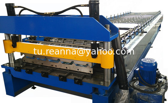 Roll Forming Machine  IBR Roof Panel Trapezoidal Roofing Sheet Roll Forming Line Metal Profile Machines