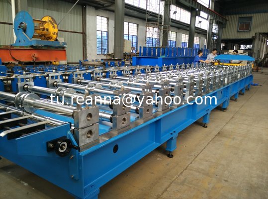 Trapezoidal Sheet Steel Roof Panel Roll Forming Machine