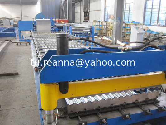 Corrugated Roofing Sheet Roll Forming Machine profile roll forming machine