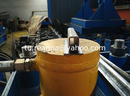 2.50mm Special Steel U Profile Cold Roll Forming Machine Stock
