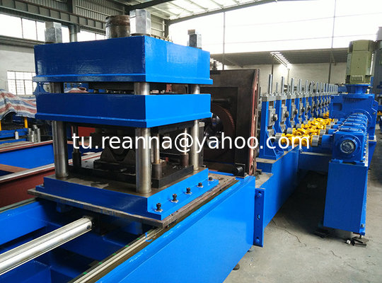 Mobile Cutting Type W310 Guardrail Beam Roll Forming Machine