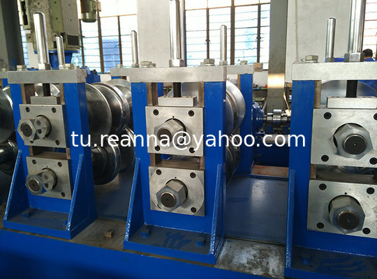 Mobile Cutting Type W310 Guardrail Beam Roll Forming Machine