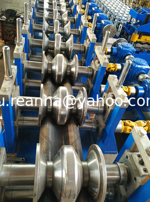 Mobile Cutting Type W310 Guardrail Beam Roll Forming Machine