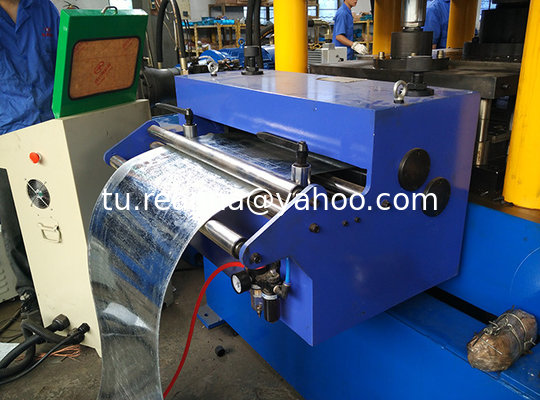 Mobile Cutting Type W310 Guardrail Beam Roll Forming Machine