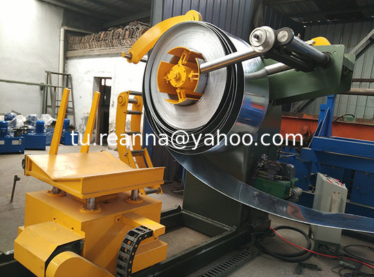 Mobile Cutting Type W310 Guardrail Beam Roll Forming Machine