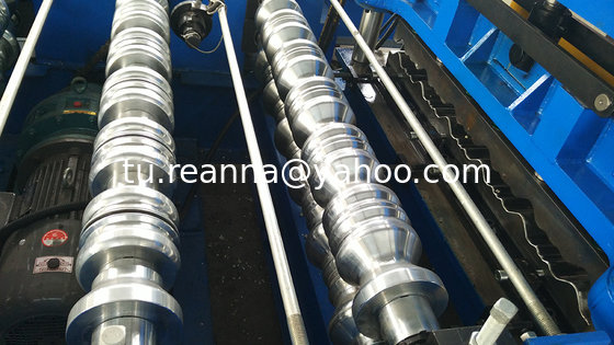 Aluminium Roofing Tile Roll Forming Machine roof sheet making machine steel roof tile forming machine