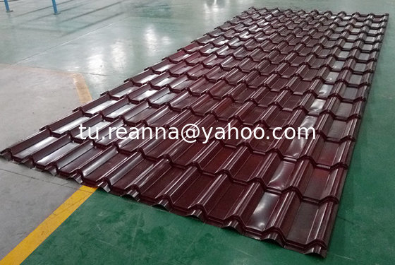 Steel Tile Profile (YX-970) PPGI Steel Galvanized Sheet Metal Roofing Panels