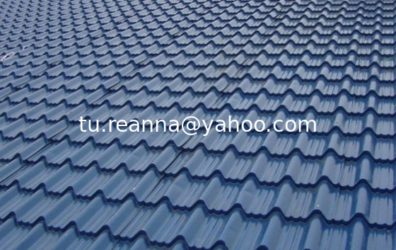 Steel Tile Profile (YX-970) PPGI Steel Galvanized Sheet Metal Roofing Panels