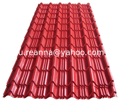 Steel Tile Profile (YX-970) PPGI Steel Galvanized Sheet Metal Roofing Panels