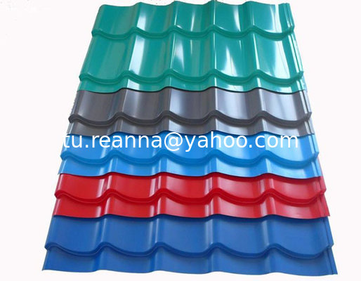 Steel Tile Profile (YX-970) PPGI Steel Galvanized Sheet Metal Roofing Panels