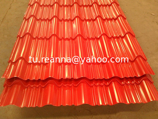 Steel Tile Profile (YX-970) PPGI Steel Galvanized Sheet Metal Roofing Panels