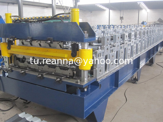 Double Layer Roll Forming Machine Dual Level Roll Forming Machine for Corrugated Sheets Trapezoidal Roof or Wall Panels