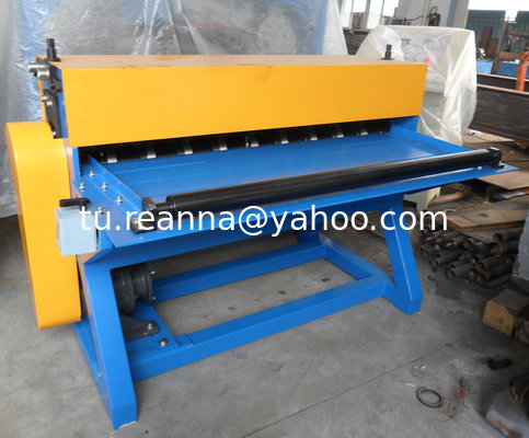 Simple and Smallest Steel Sheet Slitting Machine For 0.3mm -1.0mm Metal Sheet Slittor Shutter Door Roll Forming Machine