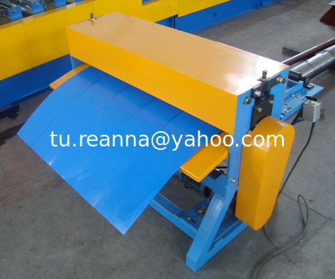 Simple and Smallest Steel Sheet Slitting Machine For 0.3mm -1.0mm Metal Sheet Slittor Shutter Door Roll Forming Machine