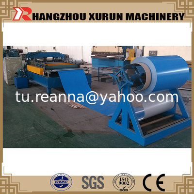 Simple Slitting and Cutting to Length Machine Double Layer C Z Purlin Roof Wall Panel Roll Forming Machine