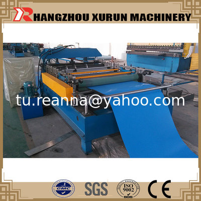 Simple Slitting and Cutting to Length Machine Double Layer C Z Purlin Roof Wall Panel Roll Forming Machine