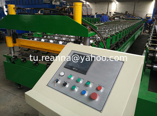 Pre painted Sheet Galvanized Steel Trapezoidal Roof Panel Roll Forming Machine Metal Profile Lines