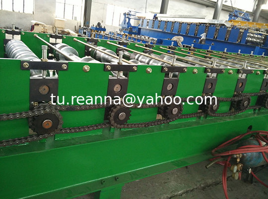 Pre painted Sheet Galvanized Steel Trapezoidal Roof Panel Roll Forming Machine Metal Profile Lines