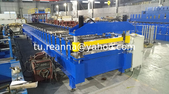 IBR Trapezoidal Roof Wall Panel Roll Forming Machine Metal PPGI Galvanized Steel Profile Lines