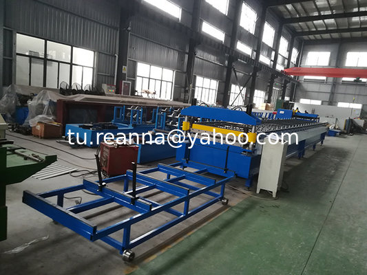 IBR Trapezoidal Roof Wall Panel Roll Forming Machine Metal PPGI Galvanized Steel Profile Lines